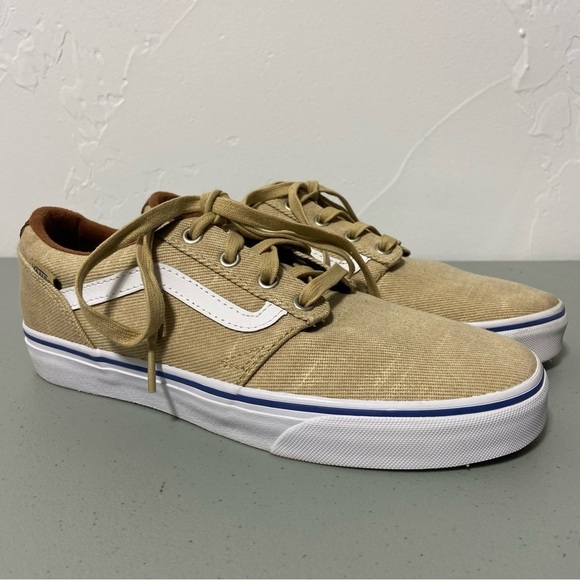 Vans | Shoes | Vans Old Skool Low Sneakers Khaki Tan Mens 75 | Poshmark